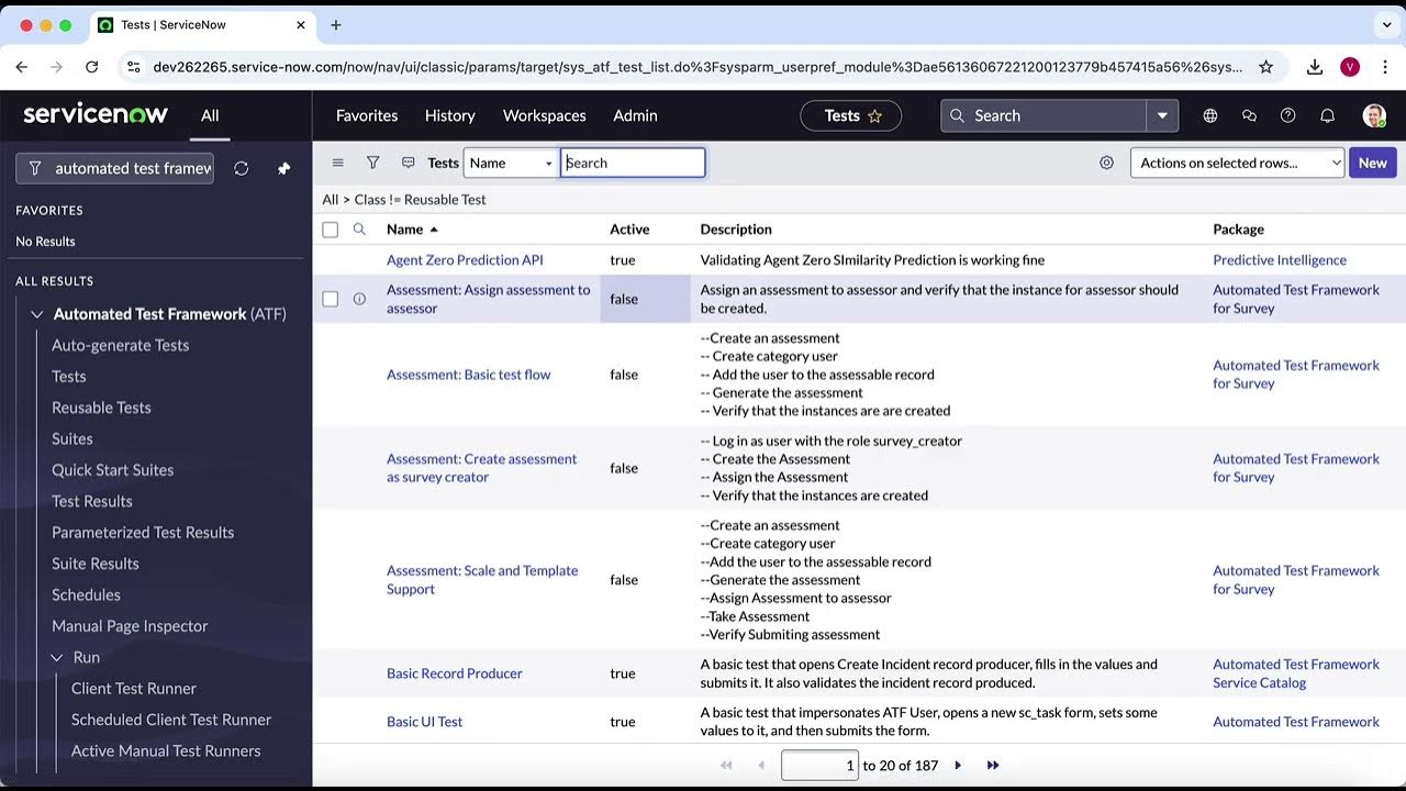 ServiceNow Automated Test Framework - Part 1 - YouTube