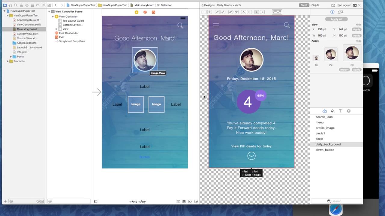 Drag And Drop Styles Into Interface Builder With Sympli Xcode Plugin Hd Youtube