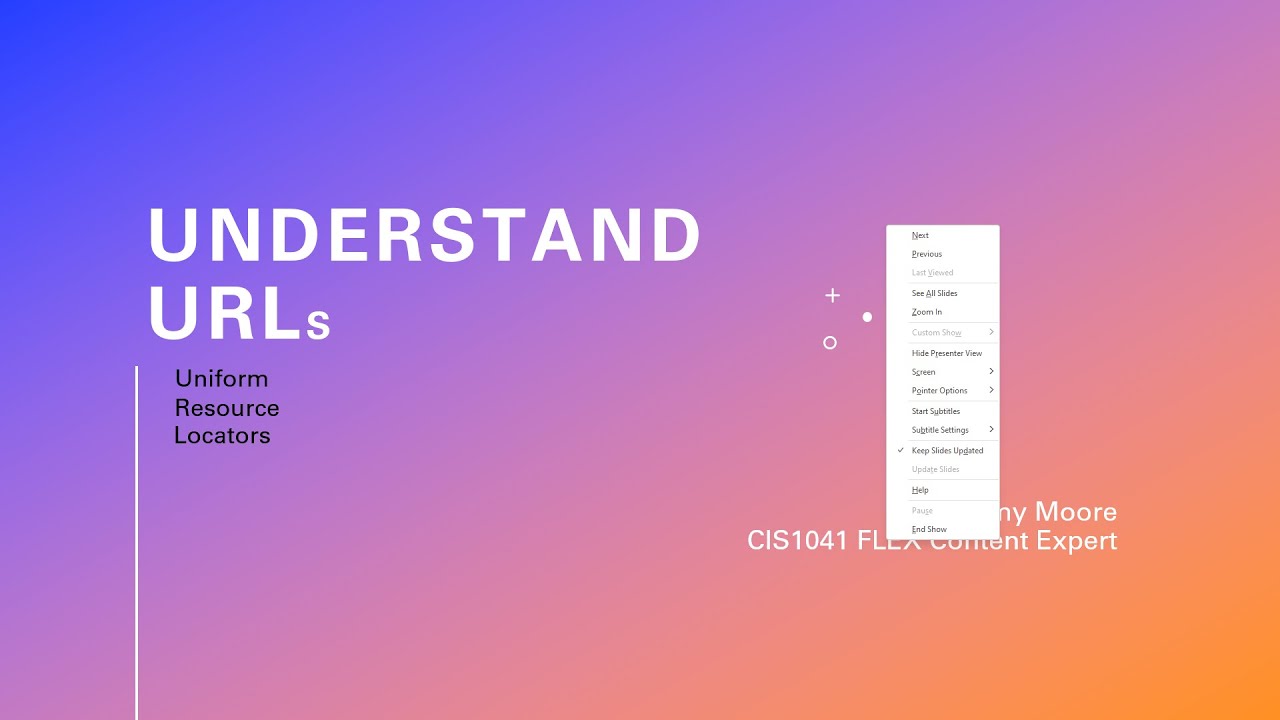 Understanding URLs - YouTube