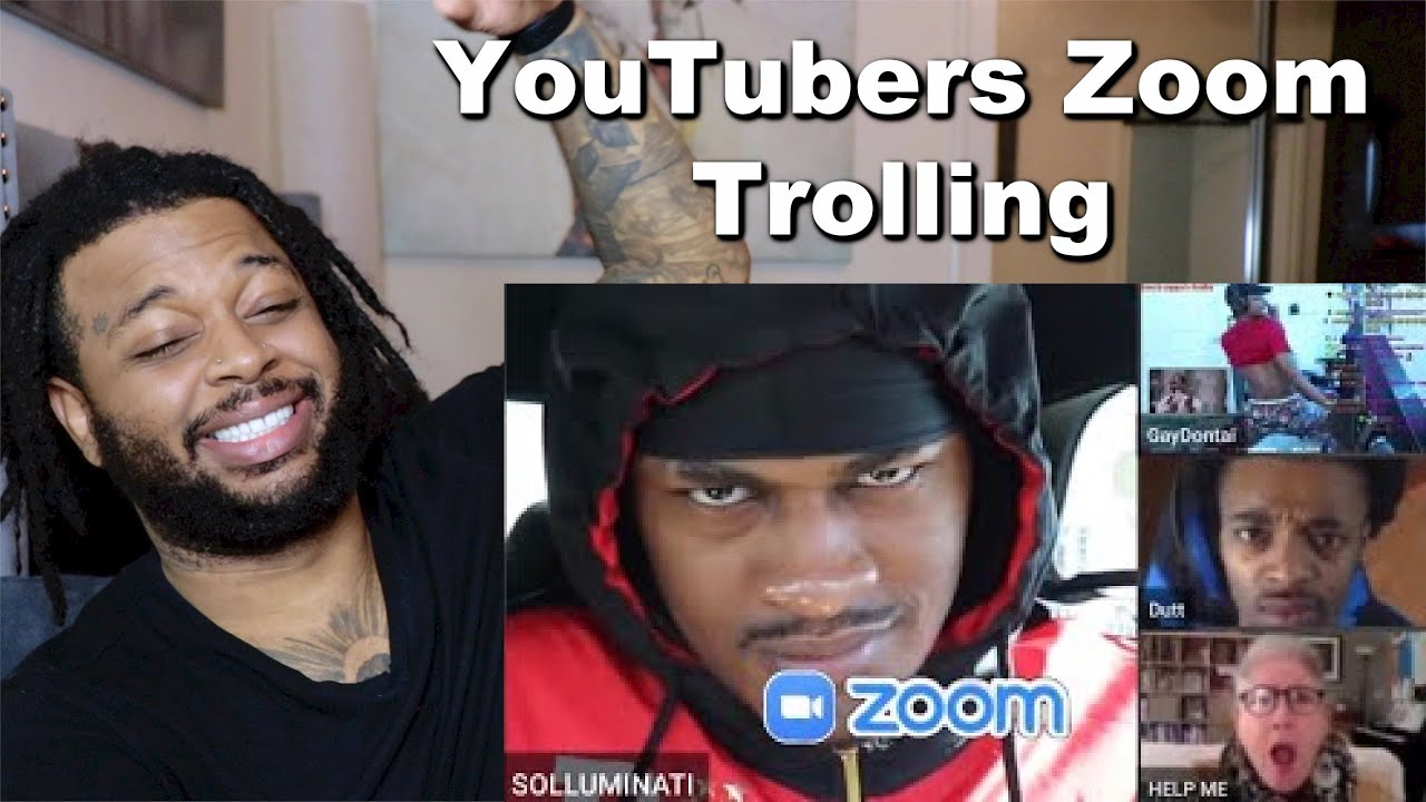 Zoom Trolling But Famous YouTubers Join PART 2 | Reaction - YouTube