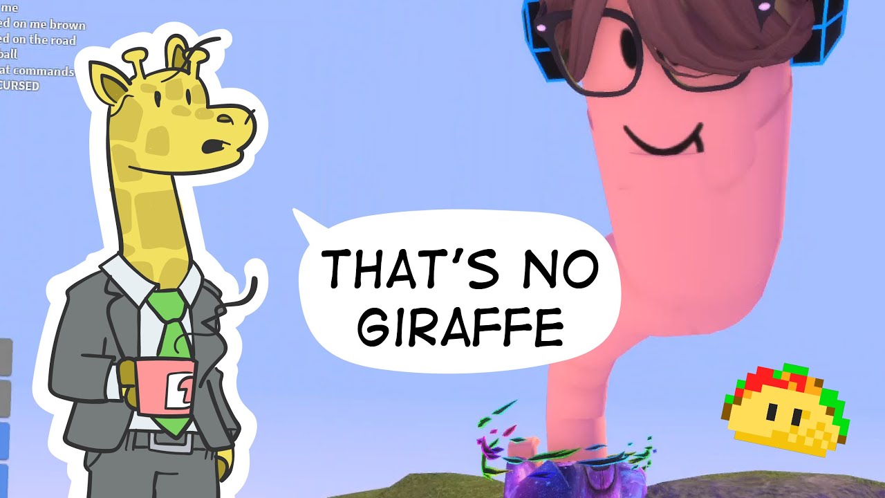 THIS IS INSANE: Taco Reacts to WILD Roblox Experiment - Human Giraffe ...