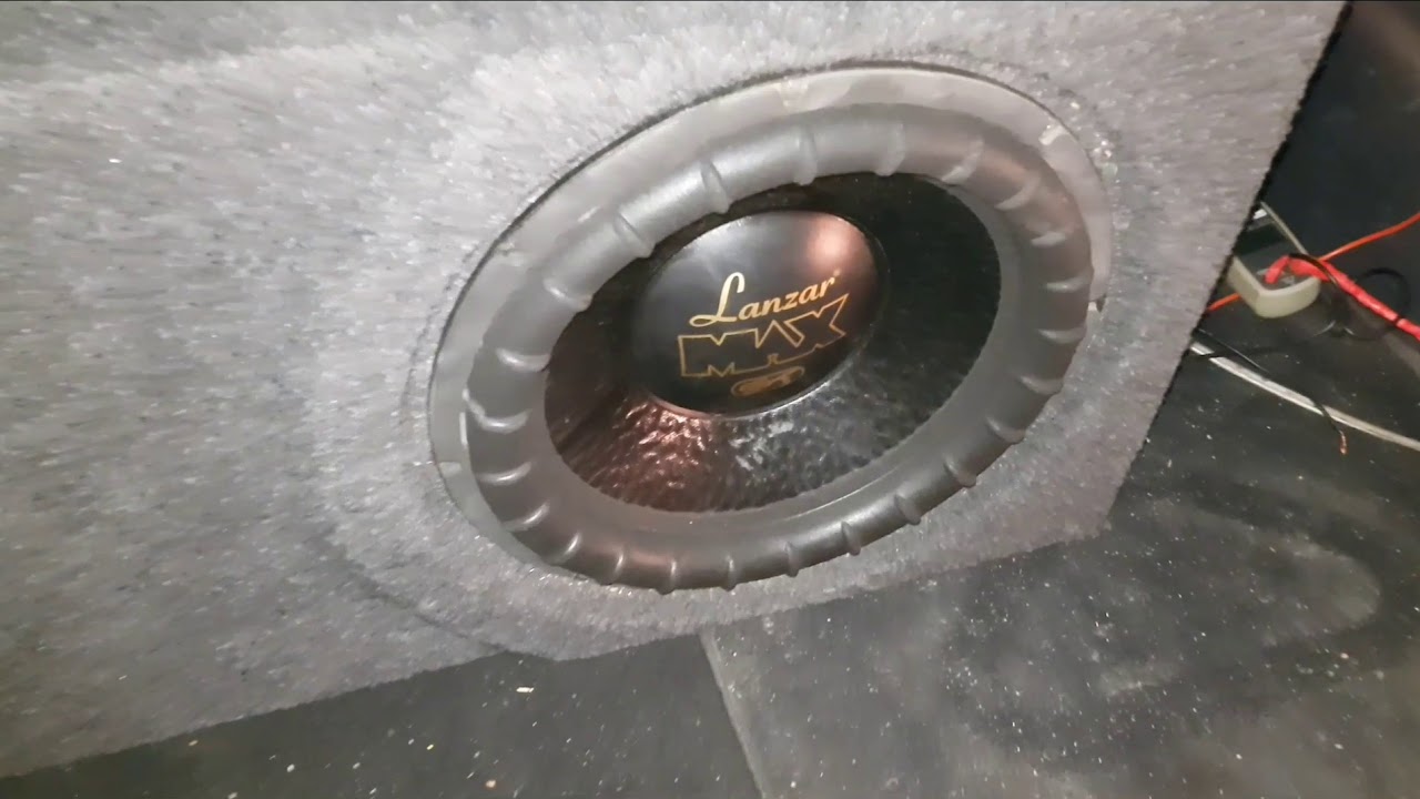 Lanzar Max st 12 275 wat rms pomiar decybeli - YouTube