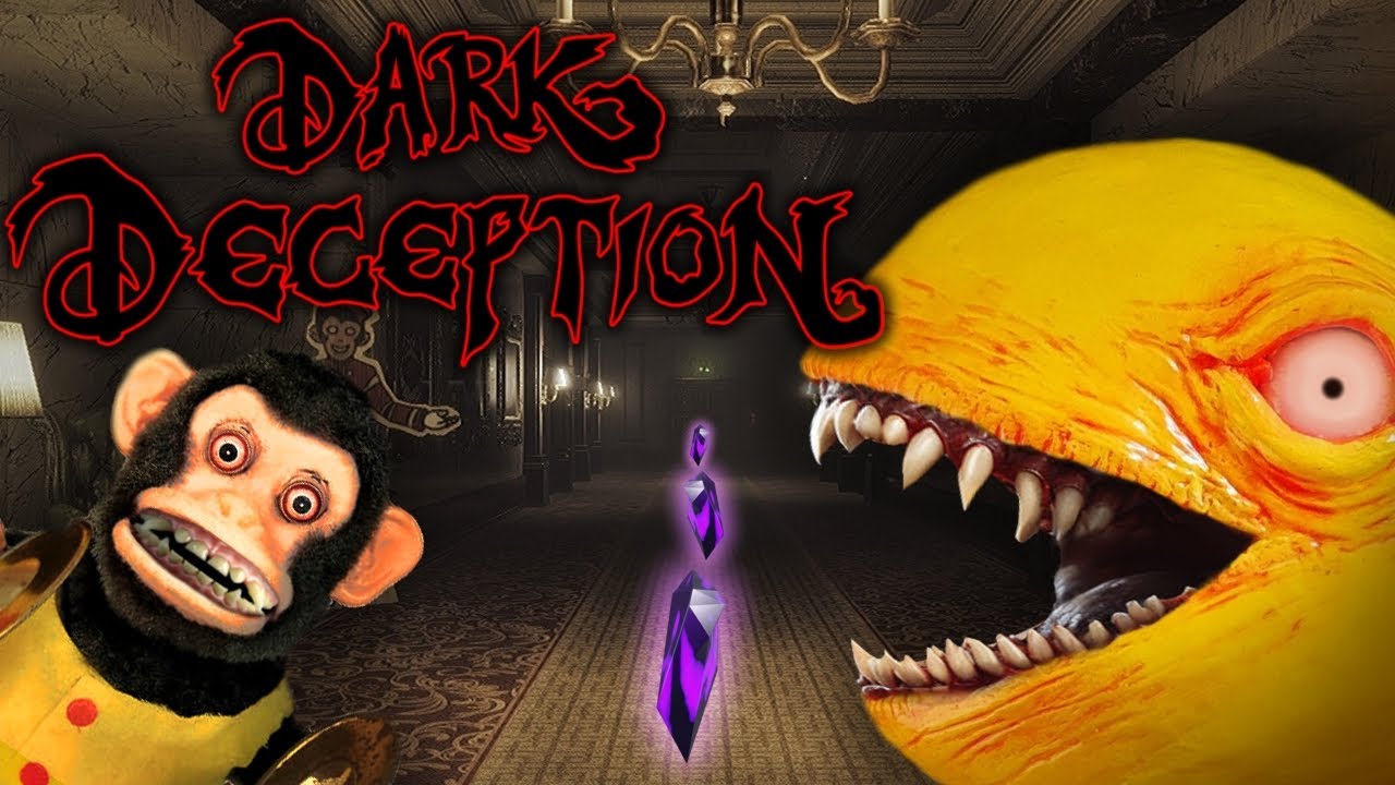 Scariest Game of Pac-Man || Dark Deception - Monkey Business (Part 1 ...