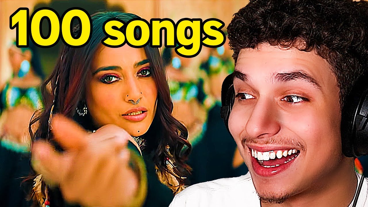 100 Popular Bollywood Songs! - YouTube