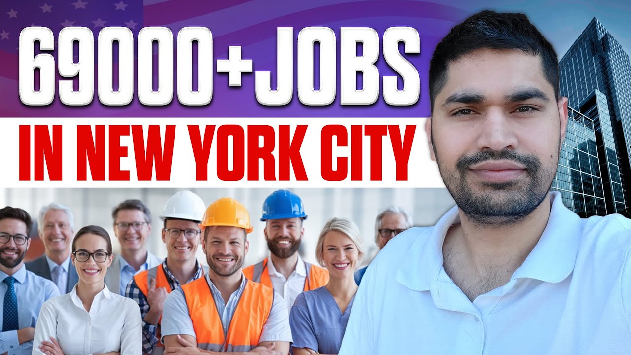 69,000 New Jobs in New York City USA 2024 - YouTube