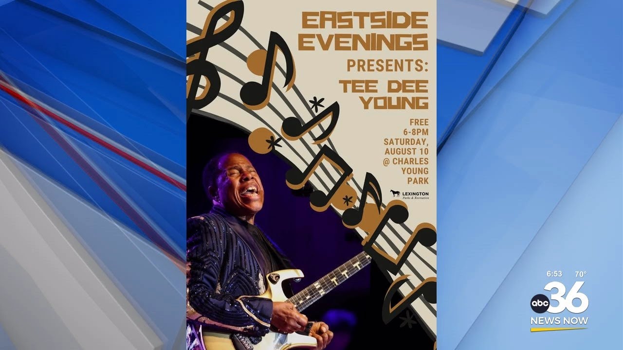 Tee Dee Young to perform at Charles Young Park - YouTube