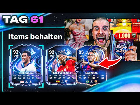20x86+ PACKLUCK & TOTY!! 😱💎 - Kann ich ALLE KARTEN in FC 26 SAMMELN ?! TAG 61
