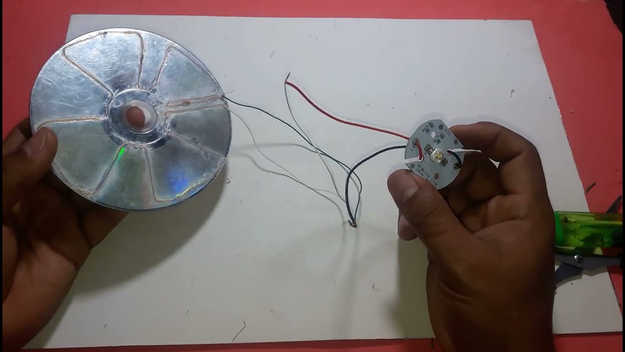 Make a solar panel cell using CD reveal🤔🤔🤔 - YouTube