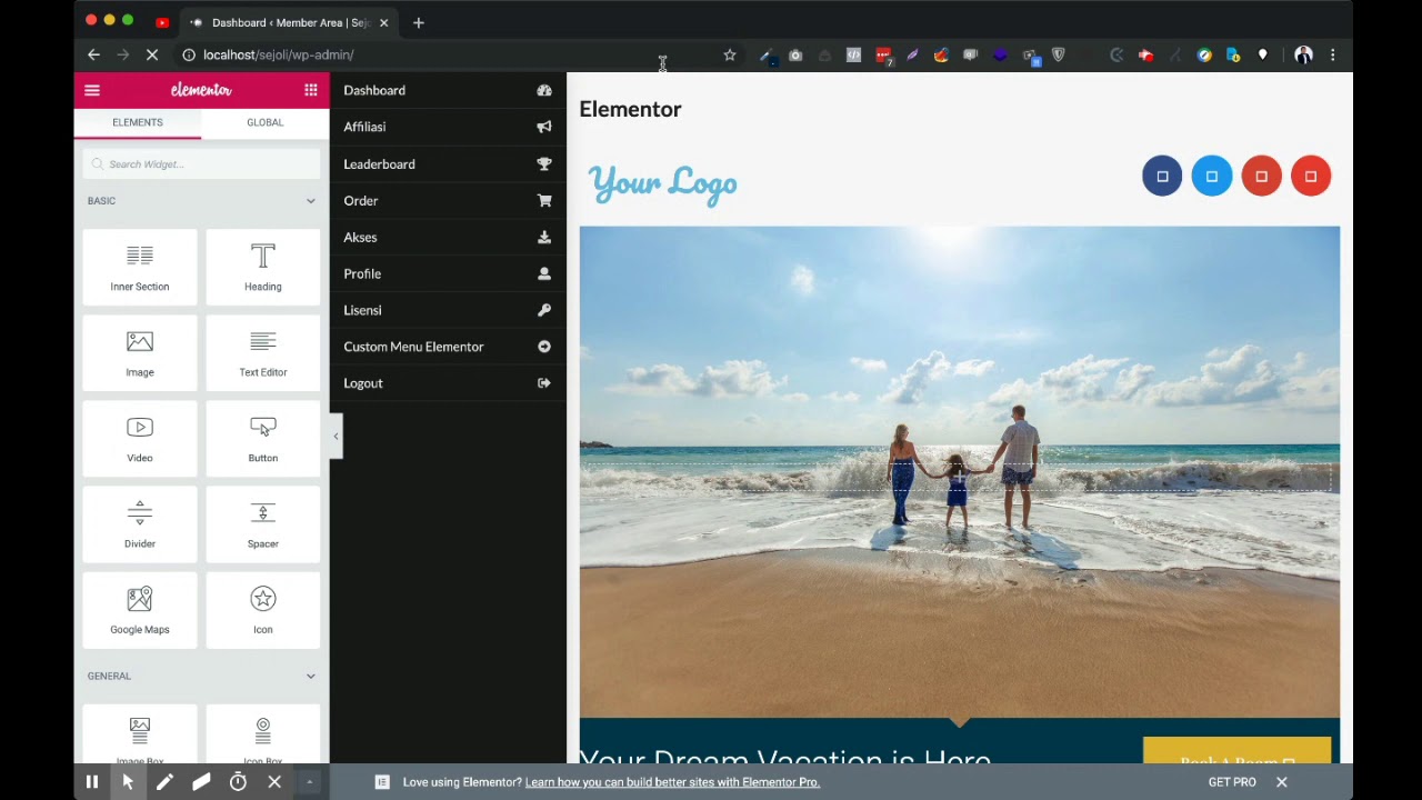 Sejoli - Custom Menu Member Area - YouTube