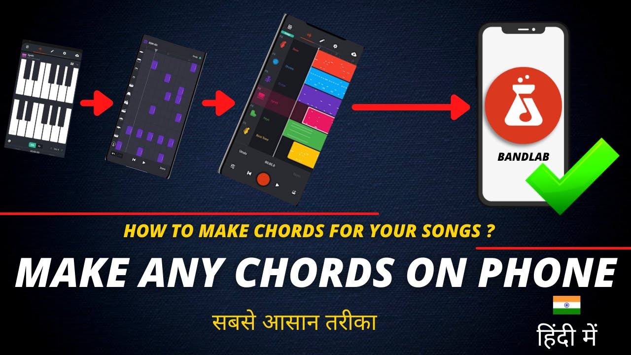 How To Make Chords For Your Songs | Chords Tutorial | Bandlab Hindi ...