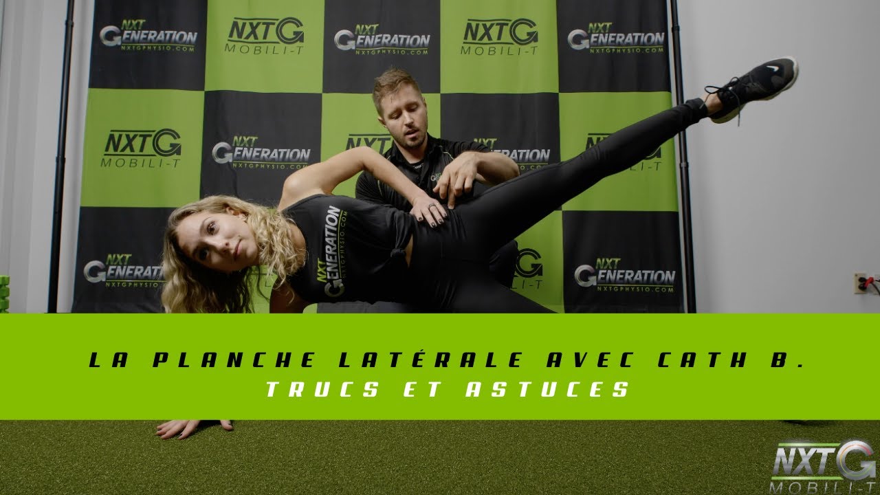 Comment bien faire la planche latérale avec Cath Bastien - YouTube