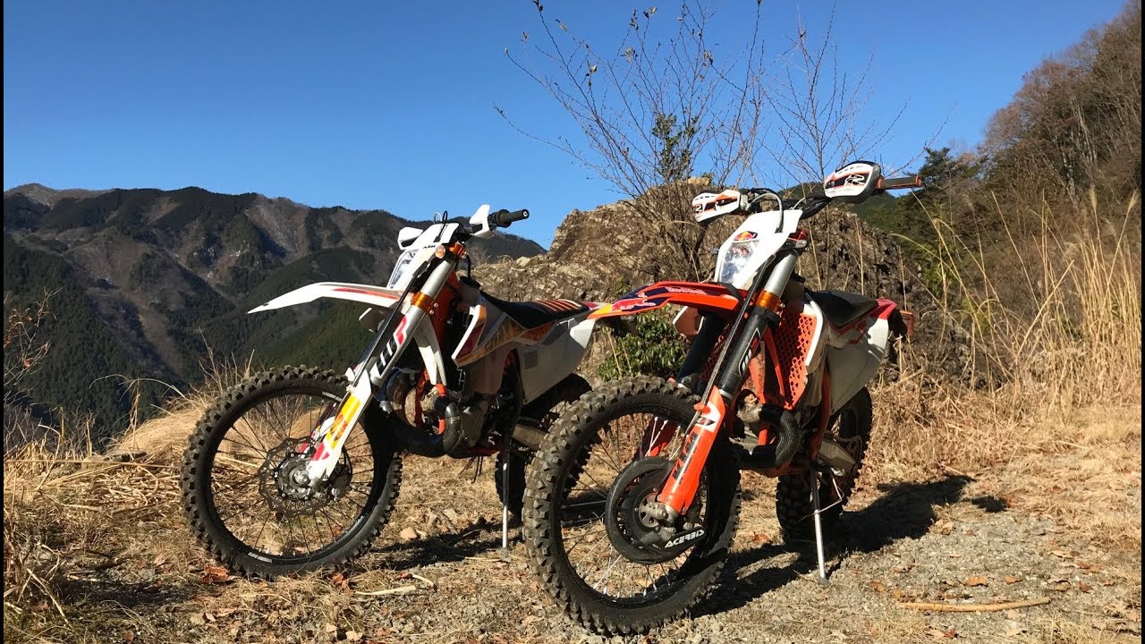 Phil tries his KTM 300 RK Tek head - YouTube