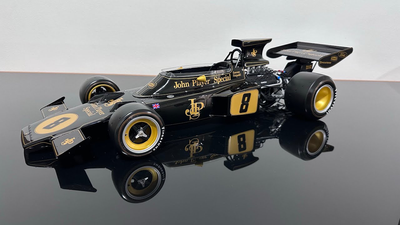 Lotus 72D 1/8 - YouTube