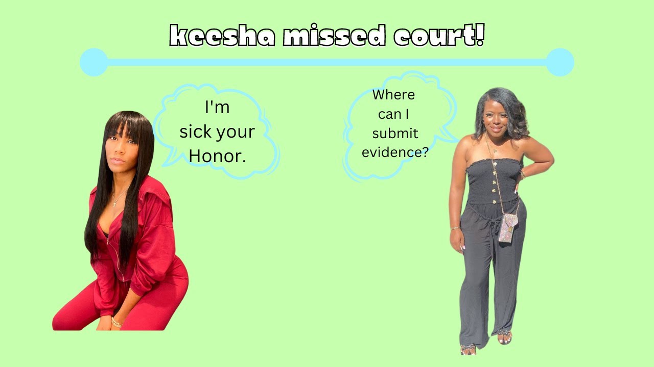 keesha kaylee missed a court date but toya talk was ready - YouTube