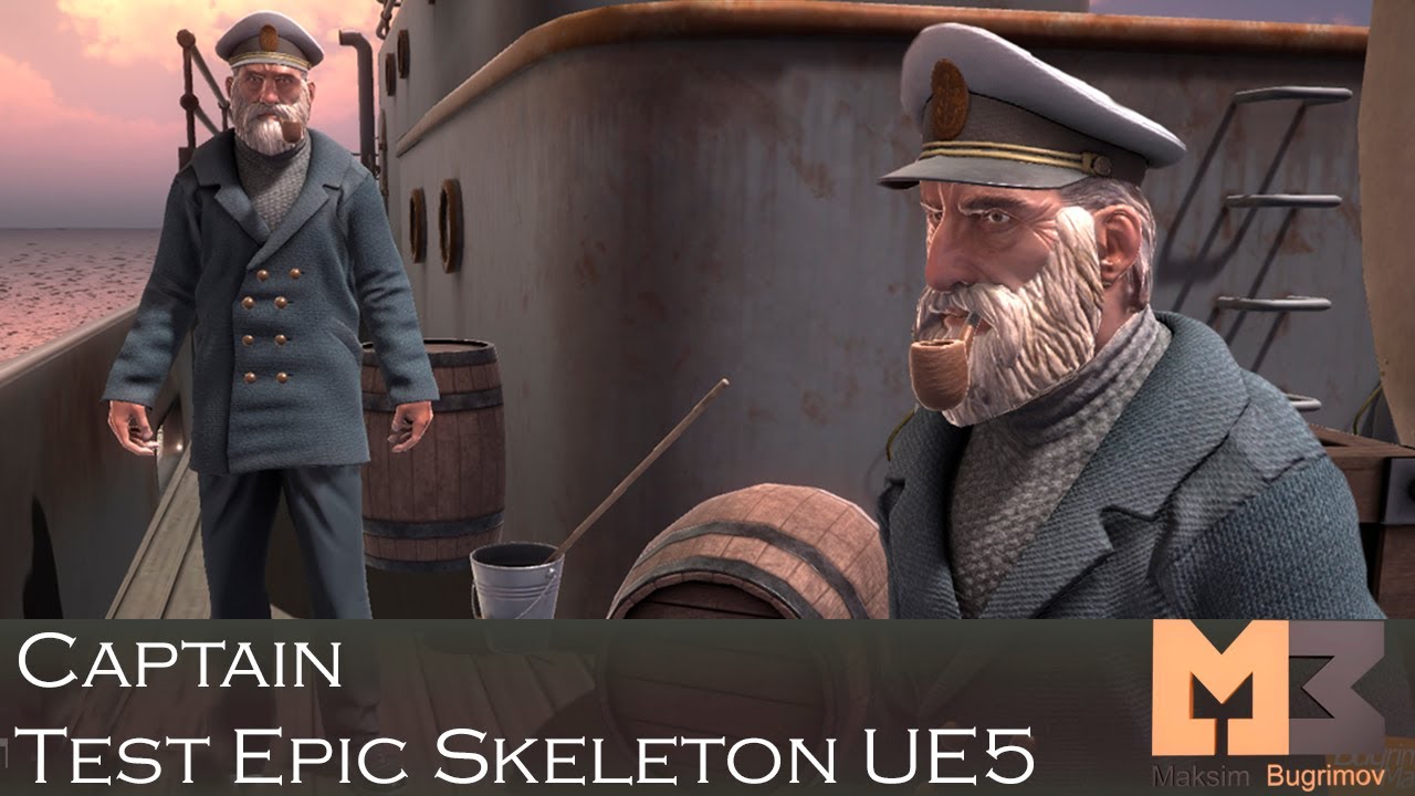 Captain Update to Epic Skeleton UE5 - YouTube