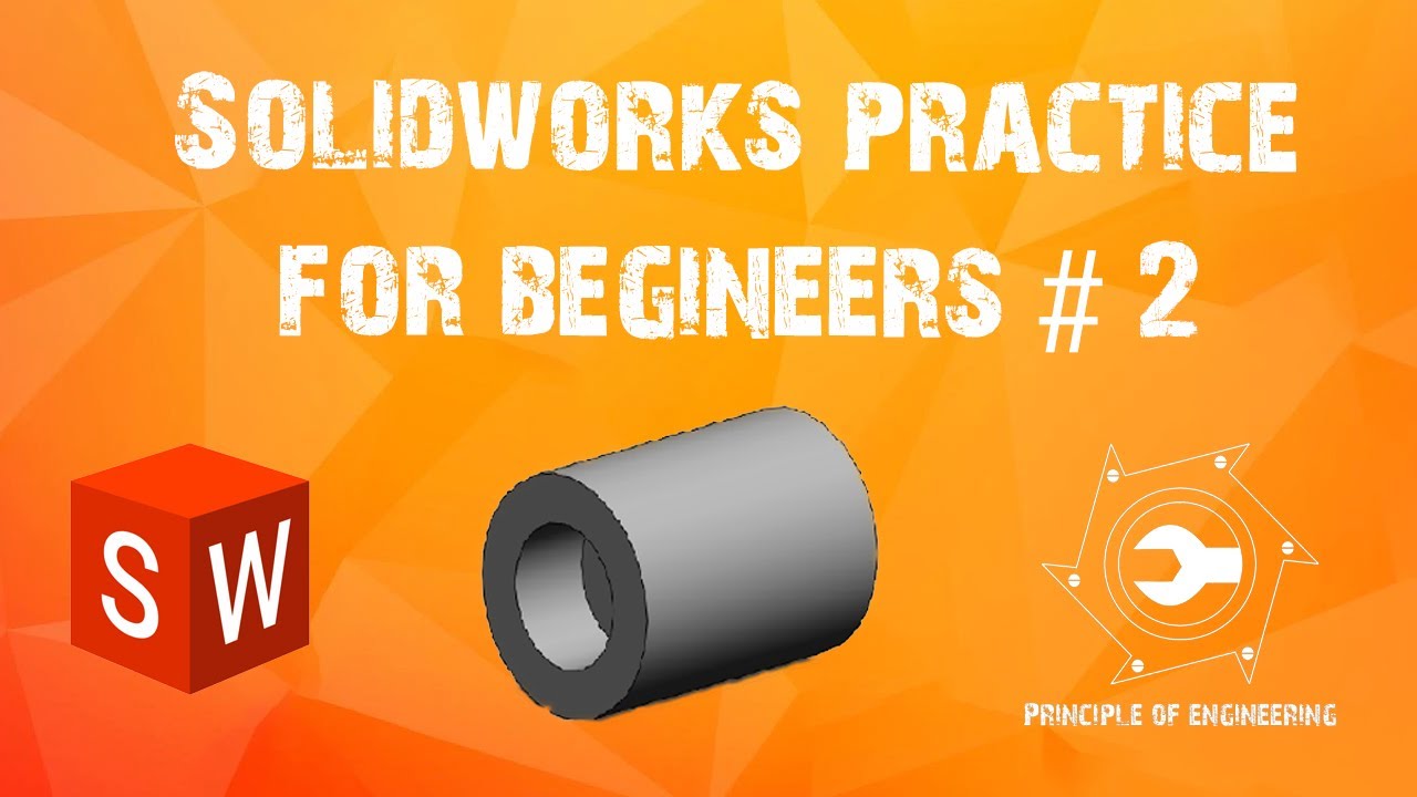 SolidWorks Tutorial for beginners Exercise 2 - YouTube