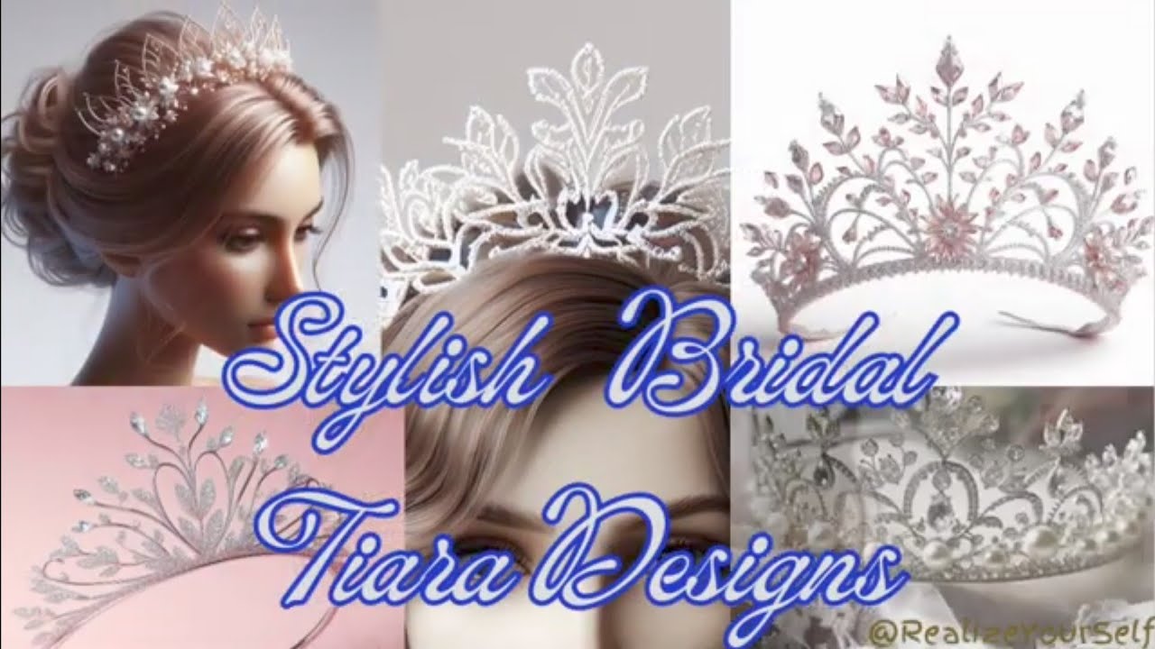 Stylish Bridal Tiara designs - AI generated - YouTube