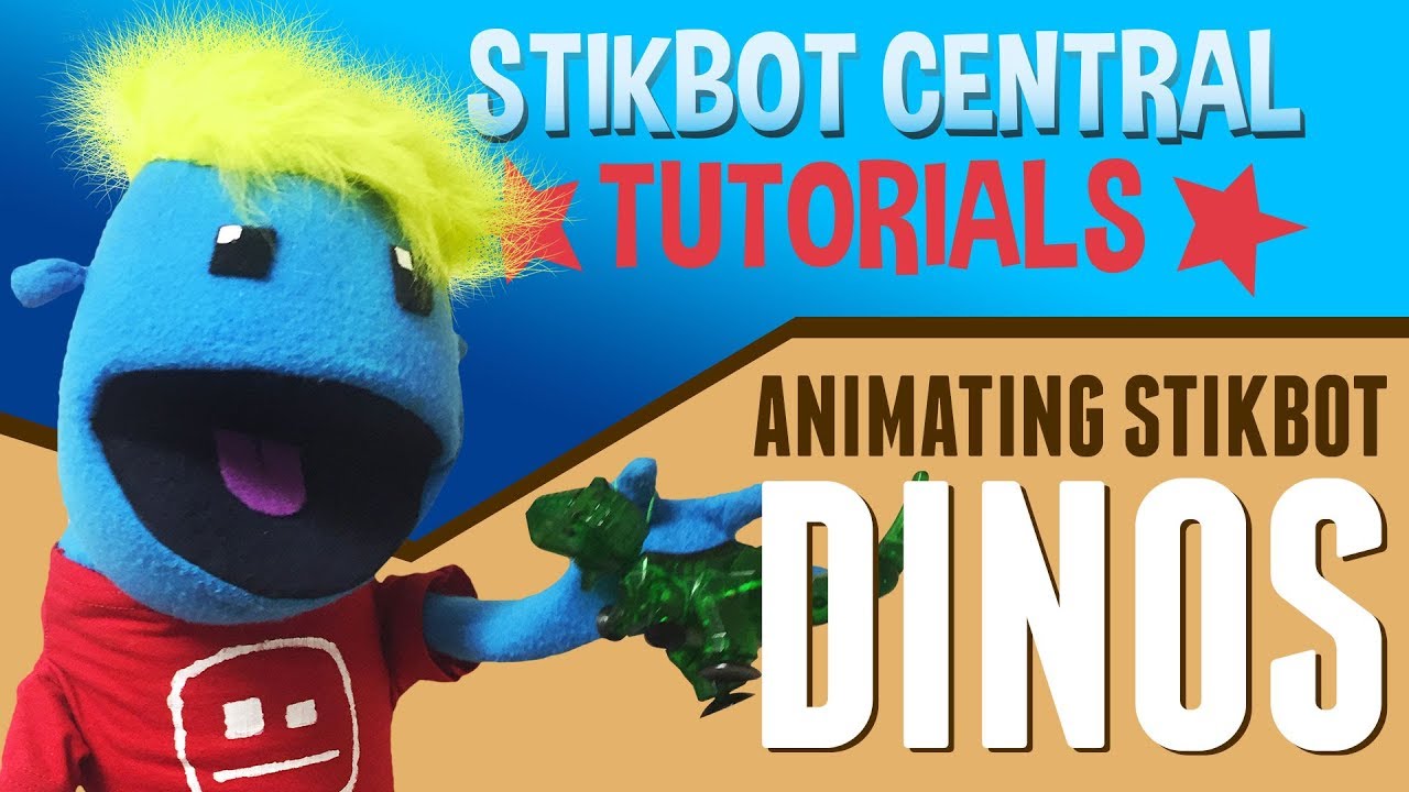 Stikbot Tutorials 🌠 | Walking with Stikbot Dinos - YouTube
