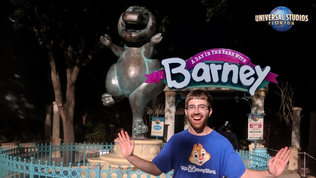 A Day in the Park with Barney Playground + Show (1998), Universal Studios Florida | Non ...