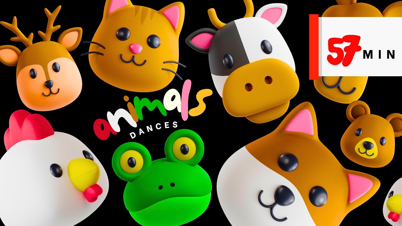 Baby Sensory Visual Fun Animal Dances: Summer Dance Party Video With ...