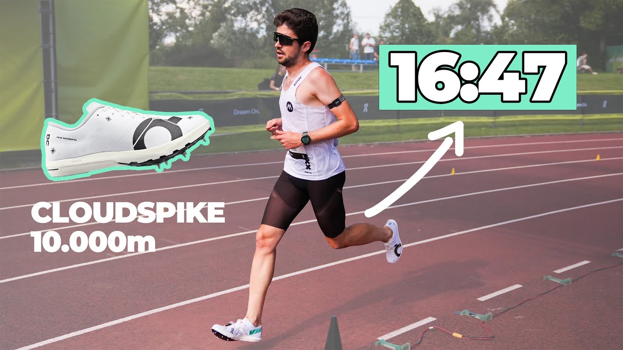 My FIRST track race | 5000m at On Track Nights Vienna | On Cloudspike ...