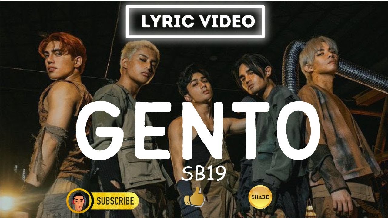 GENTO | SB19 | Lyric Video - YouTube
