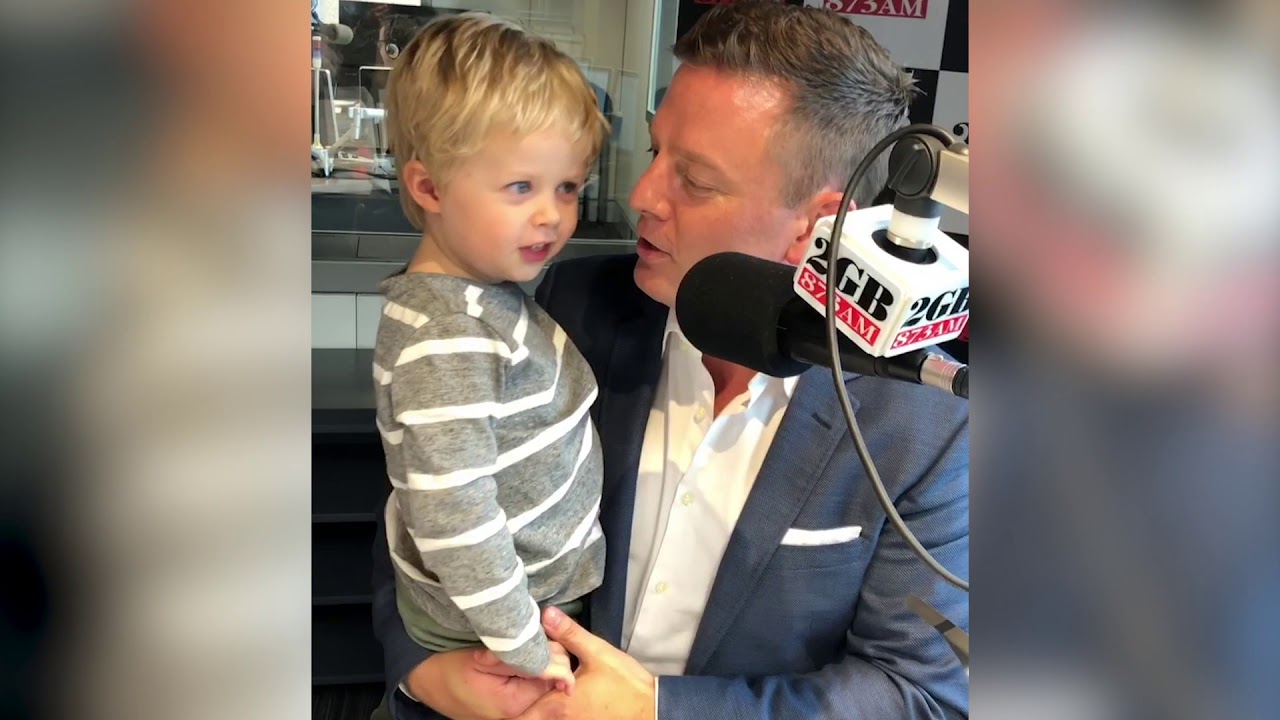 Ben's son Freddy Fordham has hit the 2GB airwaves - YouTube