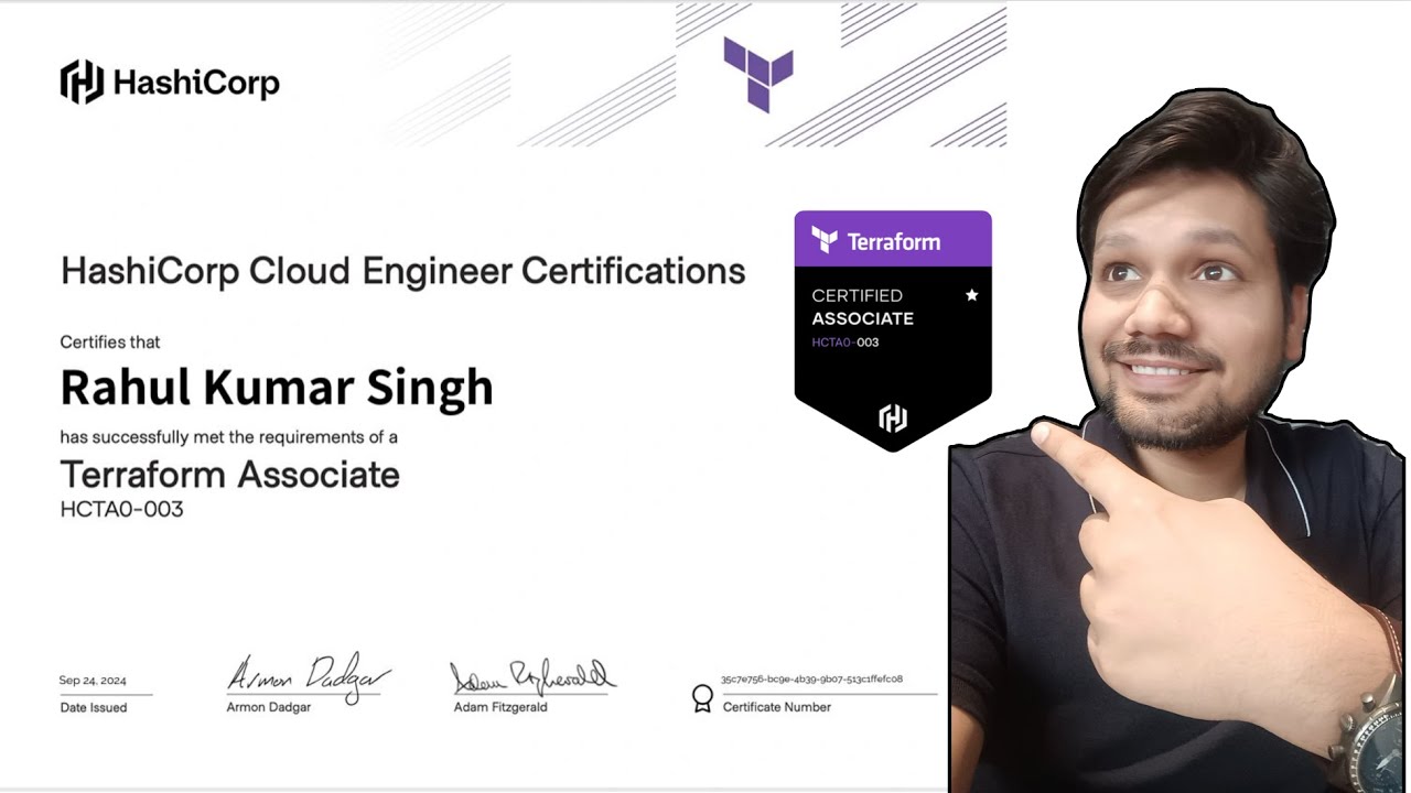 How I passed my Hashicorp Certified Terraform Associate Certification Exam 2024@TechWiseRahul ...