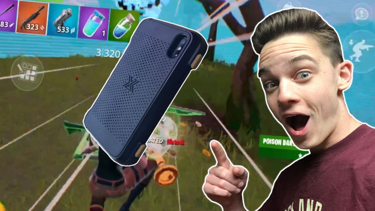 Turning my PHONE into a CONTROLLER to Win a Game of Fortnite Mobile ...