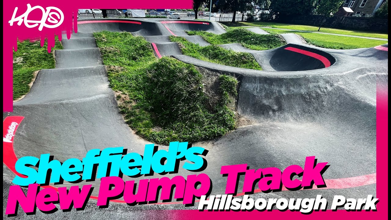 Sheffield's New Pump Track. Check it out! - YouTube