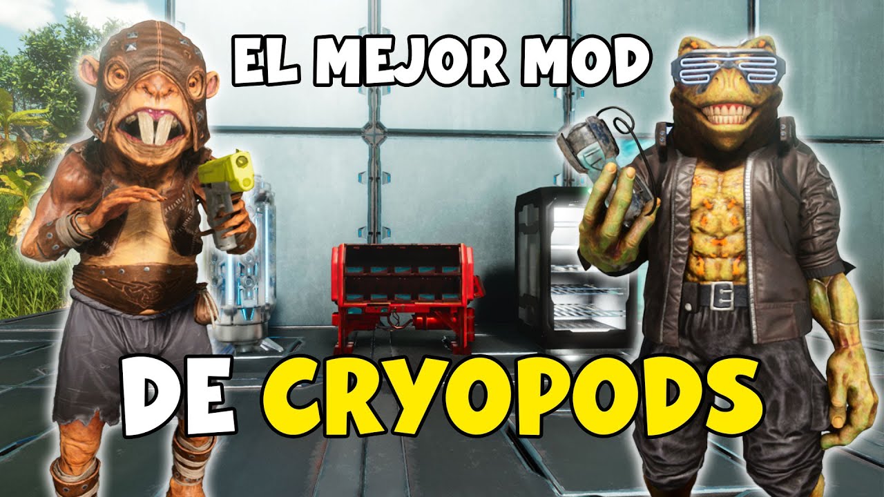 🔴EL MEJOR MOD DE CRYOPODS EN ARK SURVIVAL ASCENDED - YouTube