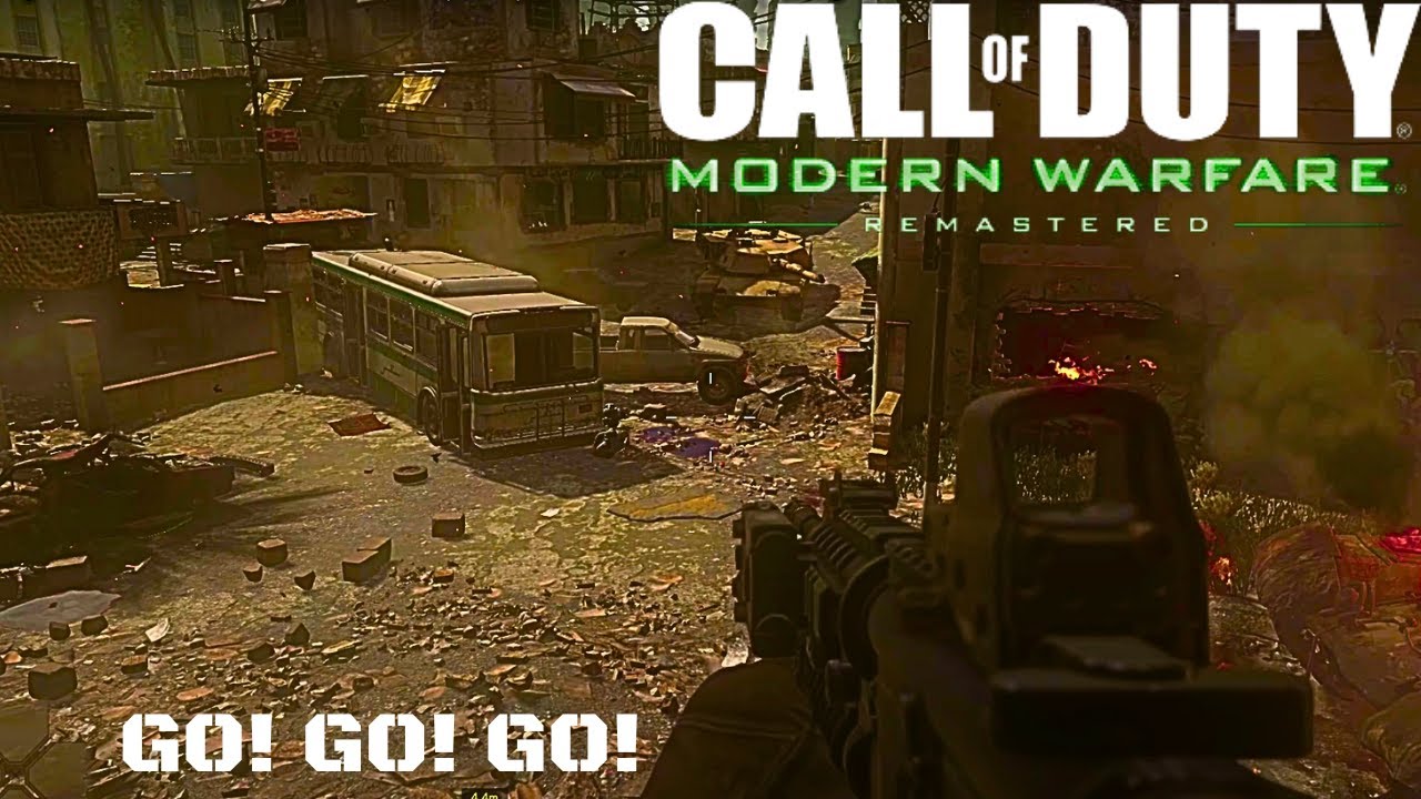 COD Modern Warfare Remastered part 5 | Marines! We are moving out - YouTube