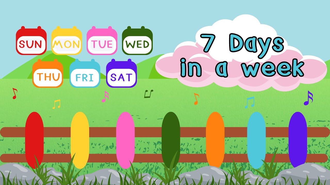 The 7 Days of the Week Song | Children Song - YouTube