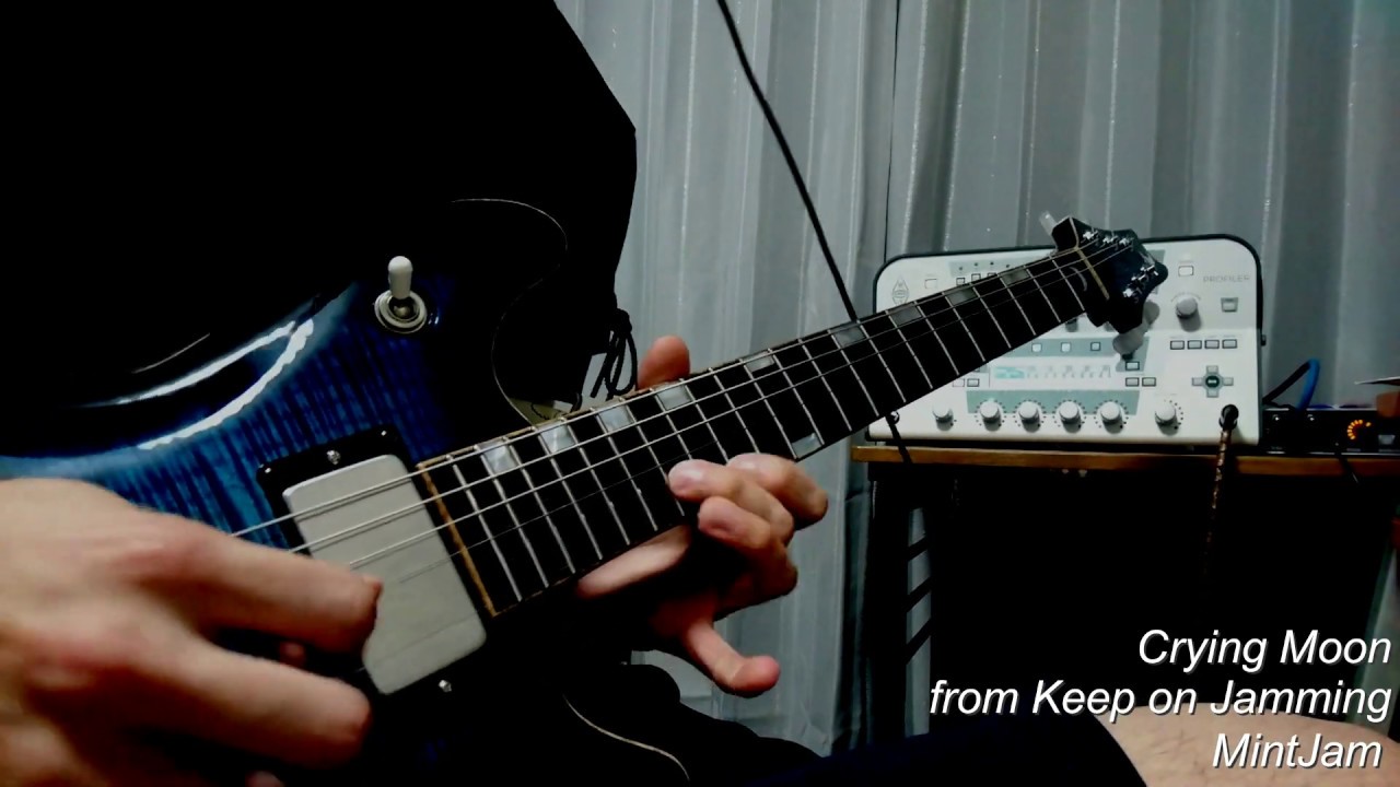 Crying Moon/MintJam guitar cover TAB - YouTube
