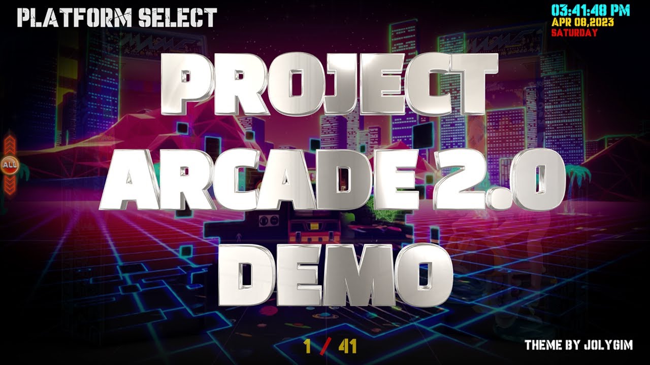 PROJECT ARCADE 2.0 DEMO | RETROFE | DOWNLOAD - YouTube