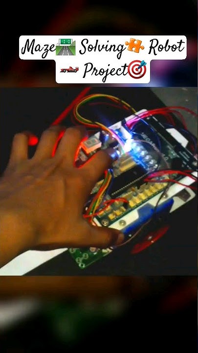 Maze Solving Robot 🧩 - YouTube