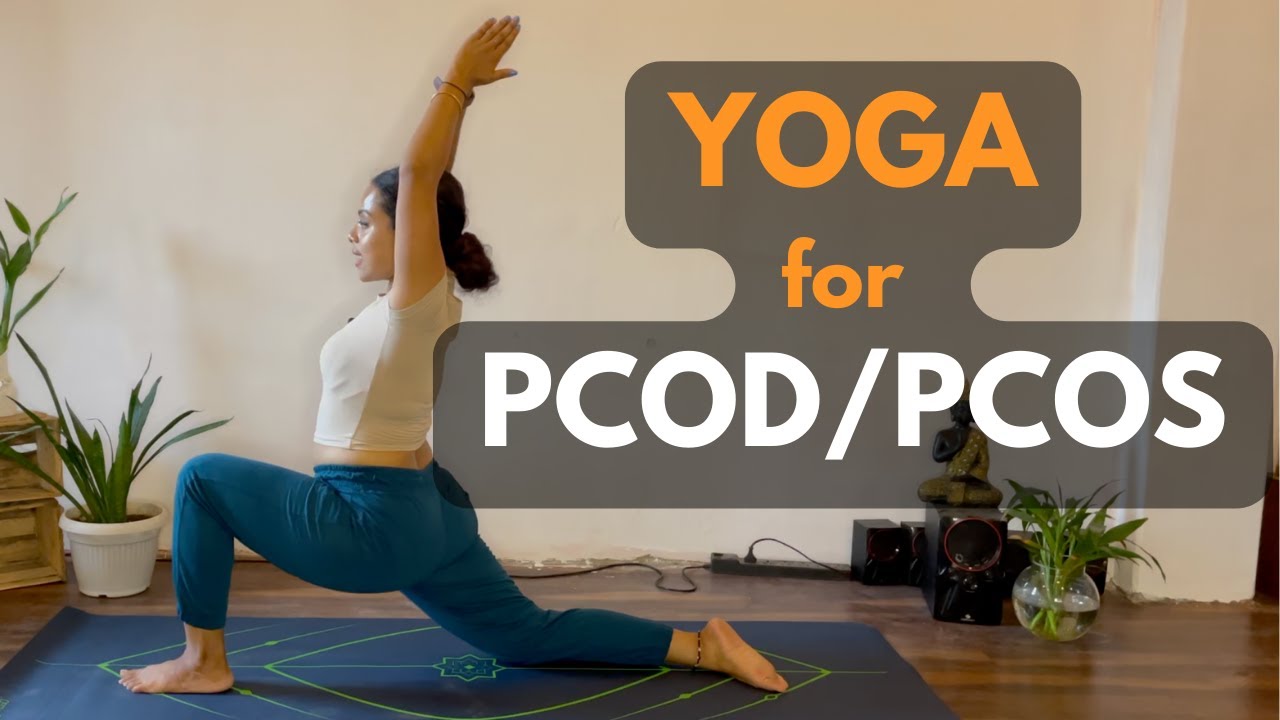 10min Effective Yoga Poses for PCOD Management | Yoga for PCOS ...