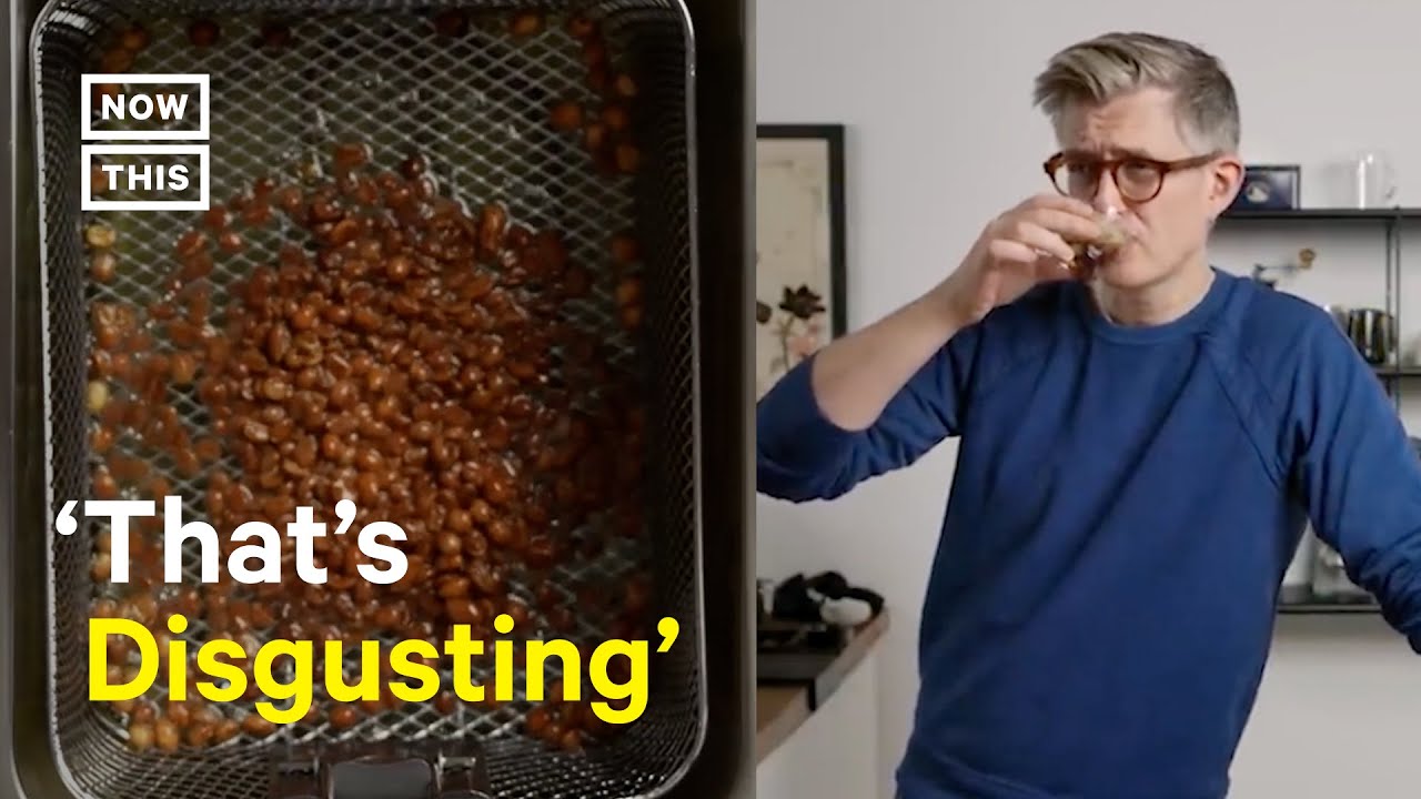 Coffee Lover Tries Deep-Fried Espresso - YouTube