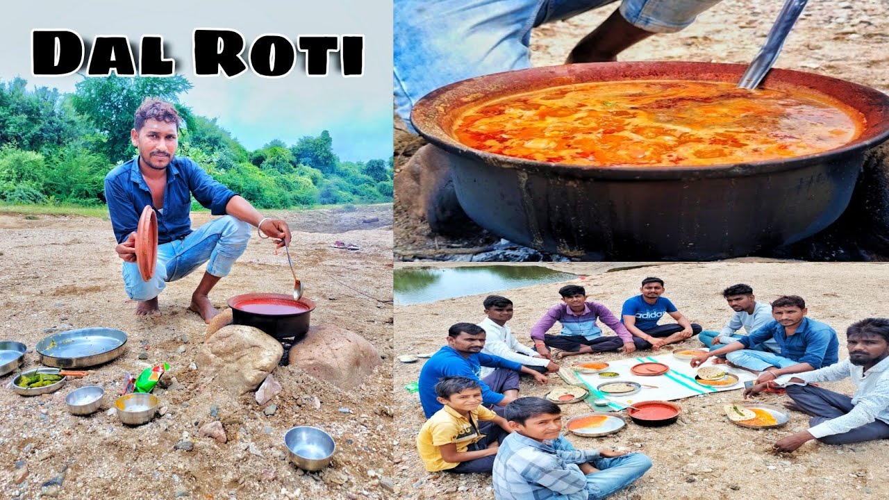 Dal roti || deshi dal roti || दाल रोटी || દાળ રોટલી || Dal Fry || Tadka ...
