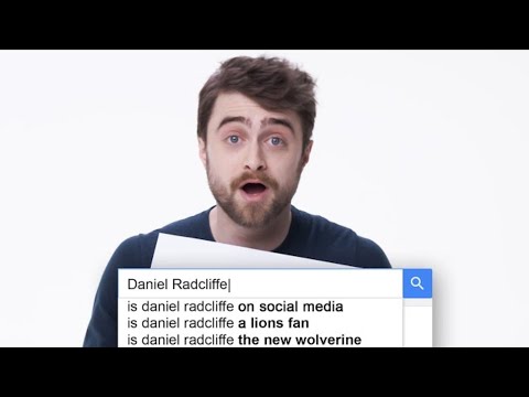 Daniel Radcliffe google'da aratılanları yanıtlıyor! | türkçe altyazılı