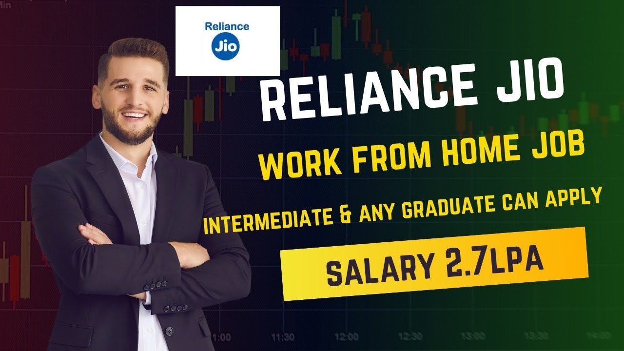 Reliance Work from home jobs|| Reliance jio Permanent work from home ...