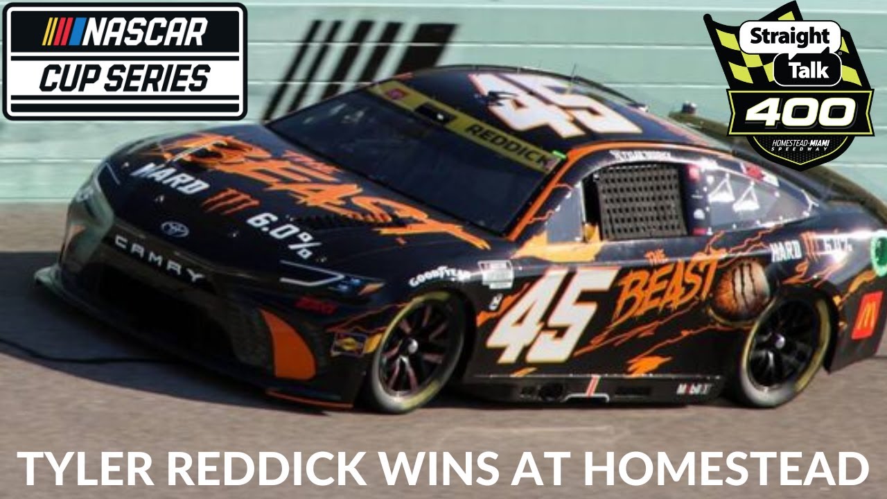 Tyler Reddick Wins At Homestead - YouTube