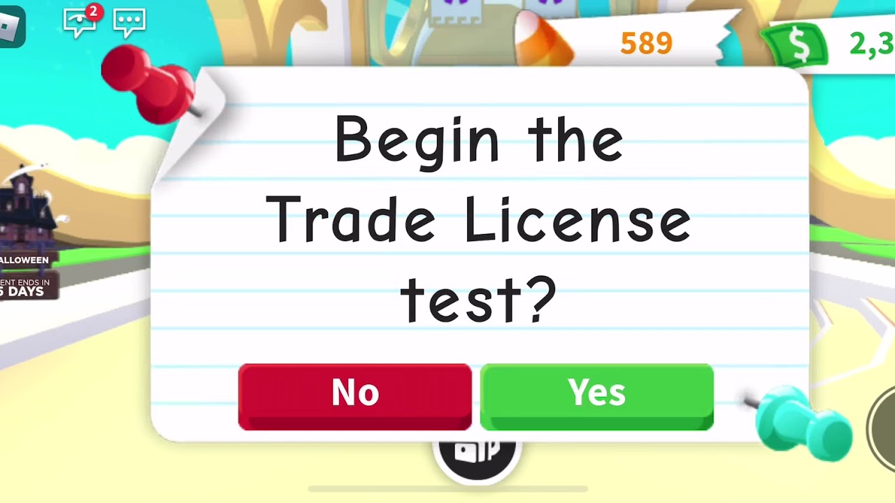 Adopt Me New Trading License Update! - YouTube