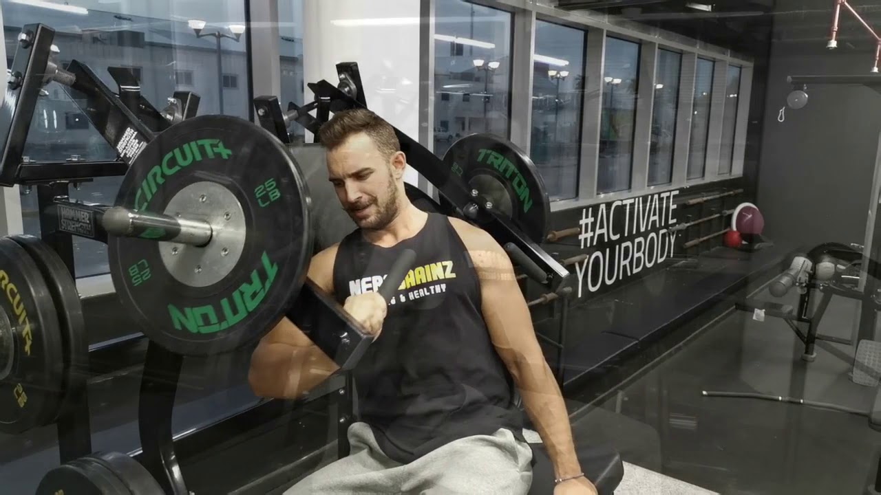 Iso Lateral side Chest press - YouTube
