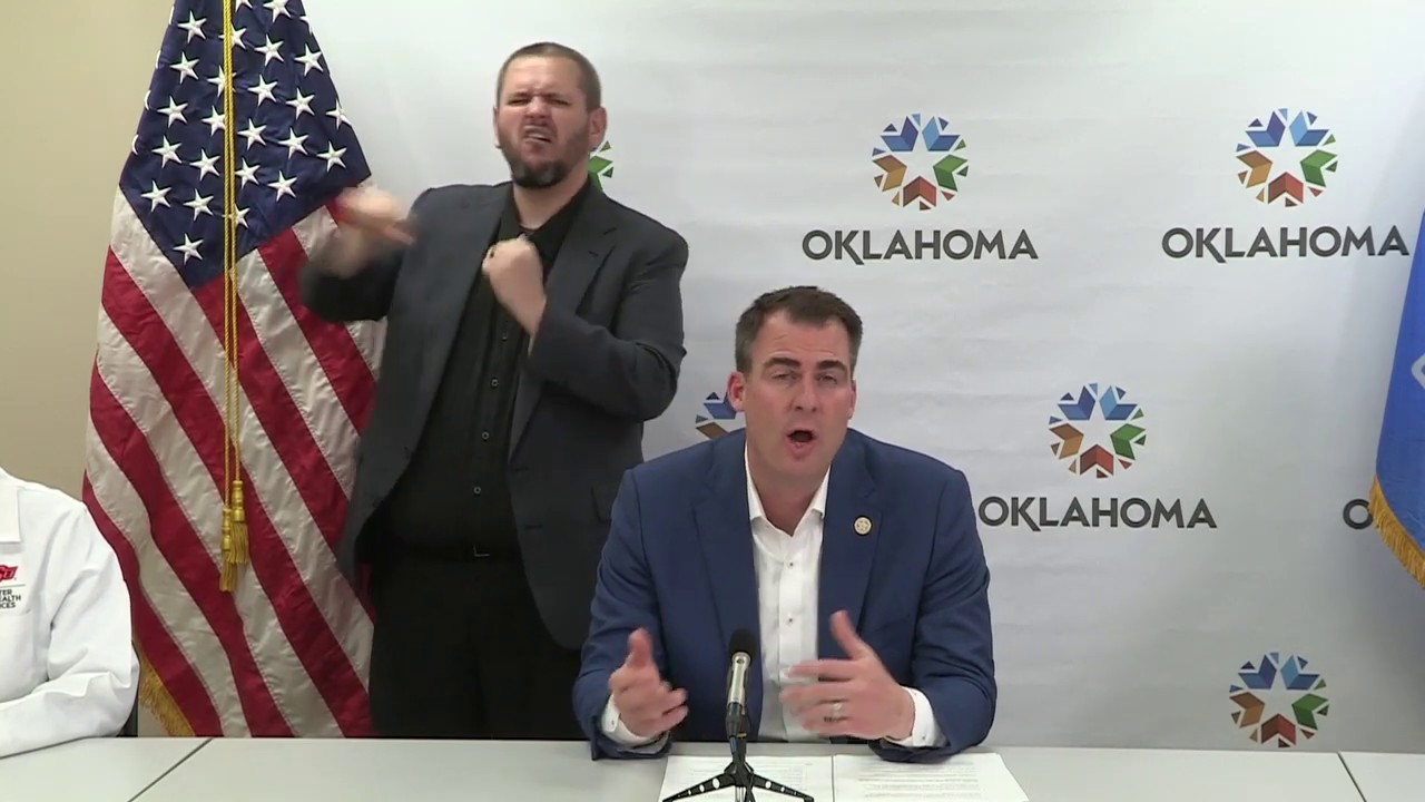 Gov. Stitt & Solution Task Force providing an update on Oklahoma's COVID-19 response - YouTube