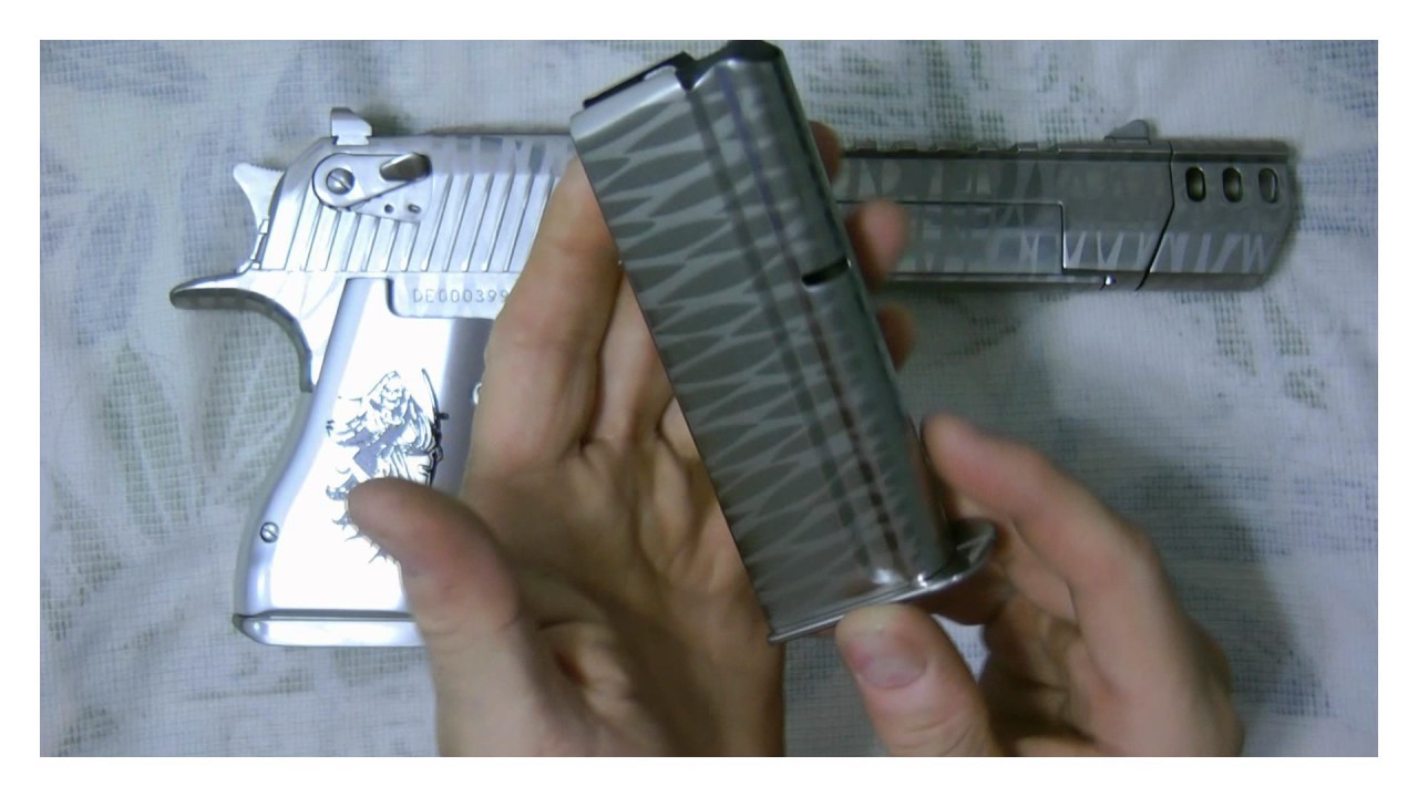 DESERT EAGLE Silver Lubricious Phase SLP TIGER - YouTube