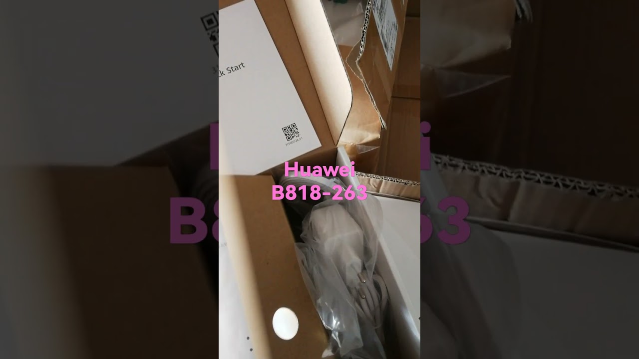 Fantastic Huawei B818-263 4G Router 3 Prime LTE Cat19 Gigabit CPE ...