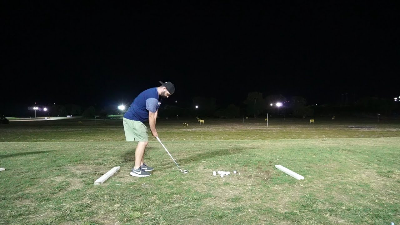 Benbrook Driving Range Featuring Guy Snapping His Driver Head - YouTube