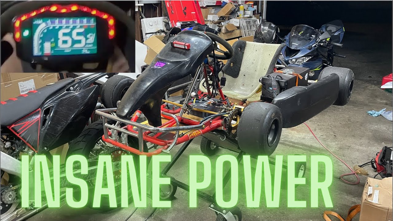 100MPH EV Go Kart Build Part 1 - YouTube