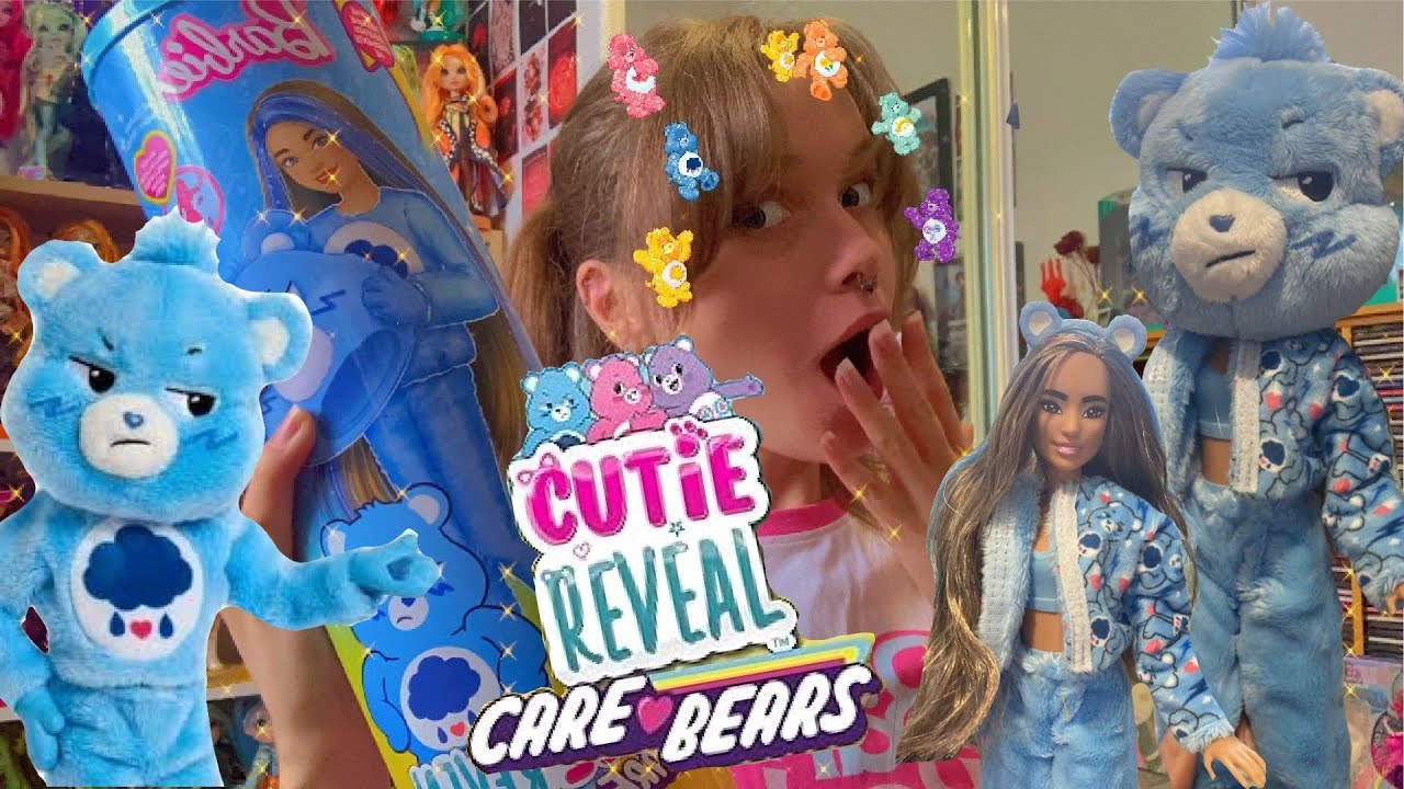 Barbie x care bears cutie reveal!! - YouTube